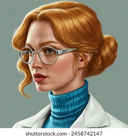Create Illustrated Version Classic Cluedo Character AI-generated image ...