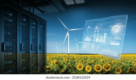 「Create Humanized Technology Image Data Centers」のAI生成画像、2528123039 ...