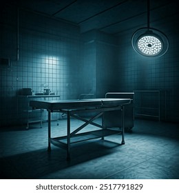 Empty Creepy Laboratory Night AI-generated image 2519727107 | Shutterstock