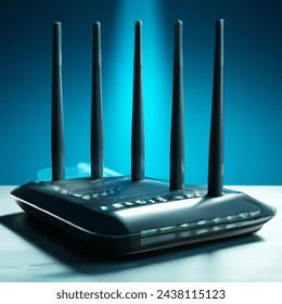 Wi Fi Router Burned AI-generated image 2469379381 | Shutterstock