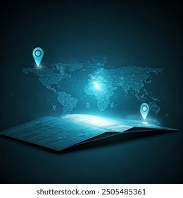 Create Image Map Different Points That AI-generated image 2505486089 ...
