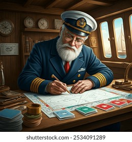 Create Image Old Captain Reference Use AI-generated image 2534098475 ...