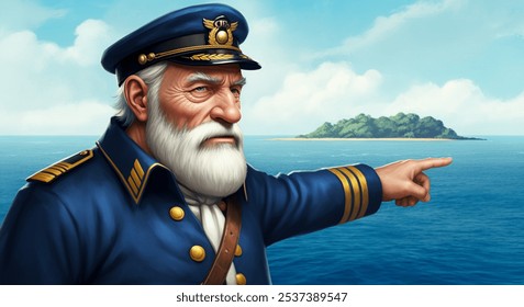 Create Image Old Captain Reference Use AI-generated image 2537364847 ...