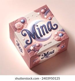 Create Logo Packaging Mina Logo Must — изображение, созданное ИИ ...