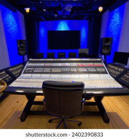 Create Modern Recording Studio Scoring Sound AI-generated image ...