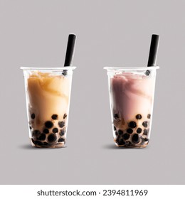 Create Realistic Bubble Tea Potrait Aditionally AI-generated image ...