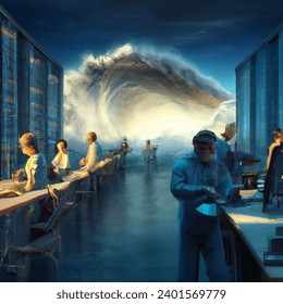 Lag En Illustrasjon Av Disaster Recovery AI-generated image 2557541309 ...