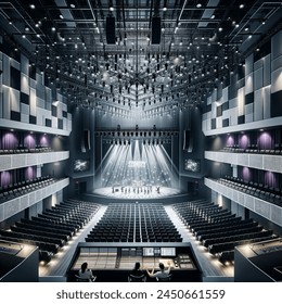 Create Modern Auditorium 800 Seats Create AI-generated image 2417810439 ...
