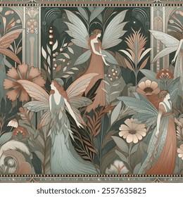 Create Seamless Repeat Pattern Landscape Orientation AI-generated image ...