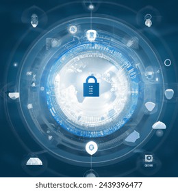 Infographic Image Information Security Circle 5 AI-generated image ...