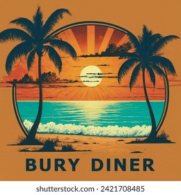 Logo Restaurant Called Sunset Eats AI-generated image 2509448927 ...