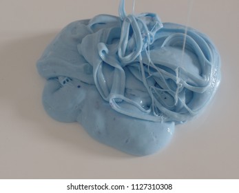 Creating Patterns Blue Slime Stock Photo 1127310308 | Shutterstock