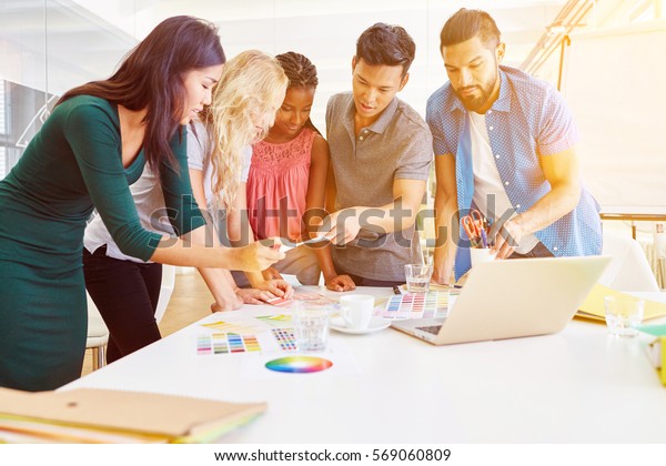 Creative Business Workshop Startup Young Team Stock Photo 569060809 ...