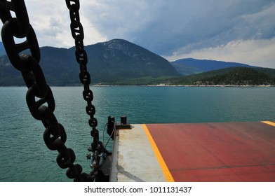 Creative Composition Dock Giant Chain Link Stock Photo 1011131437 ...