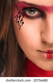 Creative Face Paint Stock Photo 20756680 | Shutterstock