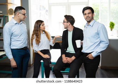 Creative Group Arguing Posing On Job Stock Photo 1188640423 | Shutterstock