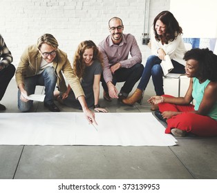 Creative Group Working Designing Concept Foto stock 370921622 ...