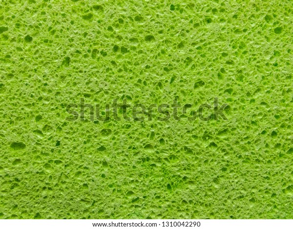 Creative Idea Background Green Sponge Background Stock Photo 1310042290 ...