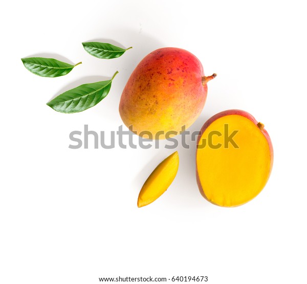 Creative Layout Made Mango Leaves Flat Stock Photo 640194673 | Shutterstock