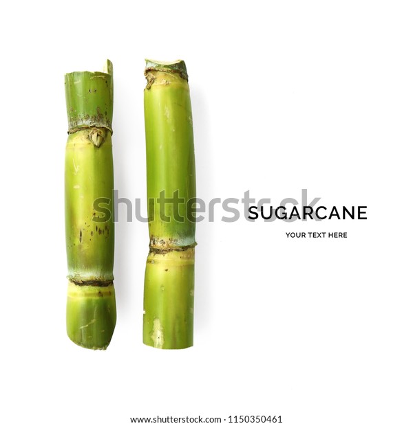 Creative Layout Made Sugar Cane On Stock Photo (Edit Now) 1150350461