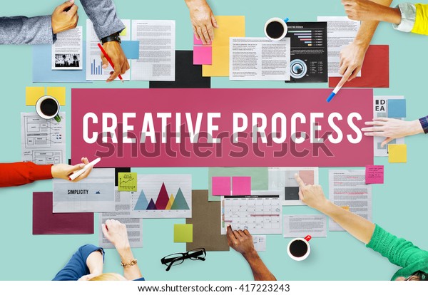 Creative Planning Process Evaluation Ideas Insight Stock Photo (Edit ...