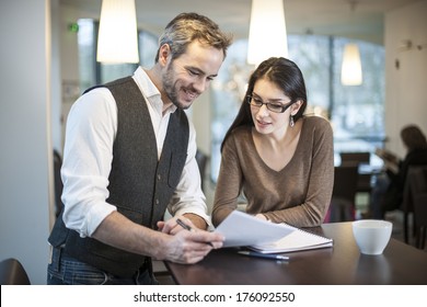 Creative Team Work Cafe Stock Photo 176092550 | Shutterstock