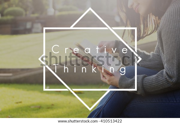 Creative Thinking Design Ideas Innovation Concept Stock Photo 410513422 ...