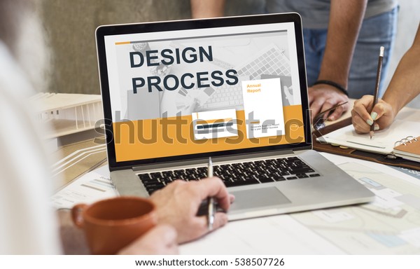 Creative Thinking Process Design Graphic Concept Stock Photo 538507726 ...