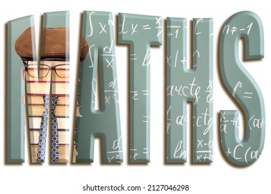 Creative Title Maths Created Fun Photo Stock Photo 2127046298 ...