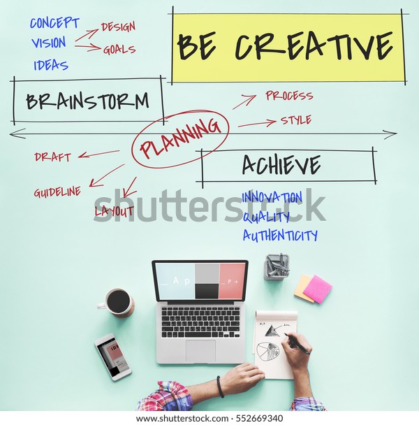 Creativity Chart Diagram Analysis Icon Stock Photo 552669340 | Shutterstock