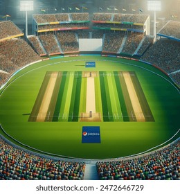 Cricket Ground AI-generated image 2529651321 | Shutterstock