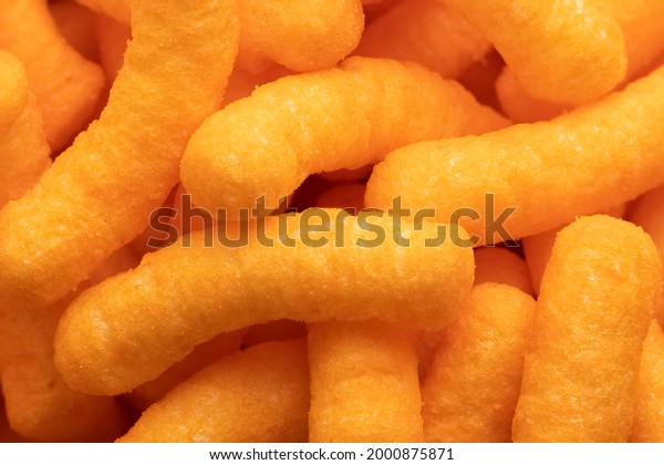 Crisps Top View High Resolution Closeup Stock Photo 2000875871 ...