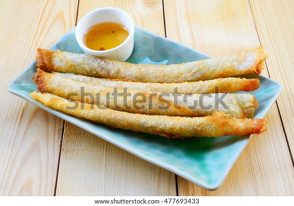 Crispy Spring Roll Stick Stock Photo 477693433 | Shutterstock