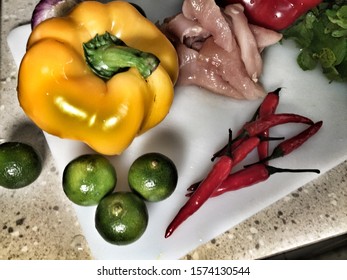 Cross Contamination Different Types Vegetables Such库存照片1574130538 ...