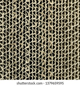 Cross Section Cardboard Packaging Element Background Stock Photo ...
