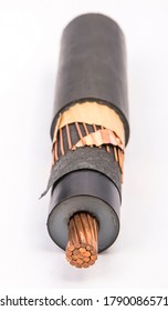 Cross Section Highvoltage Cable Polymer Insulation Stock Photo ...