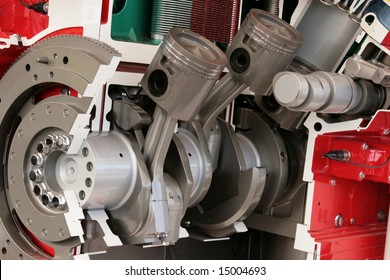 Cross Section Large Diesel Engine Stock Photo 15004693 | Shutterstock