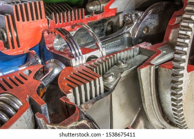 Cross Section Model Historic Engine Stock Photo (Edit Now) 1538675411
