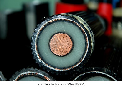 Cross Section Power Cable Stock Photo (Edit Now) 226485004