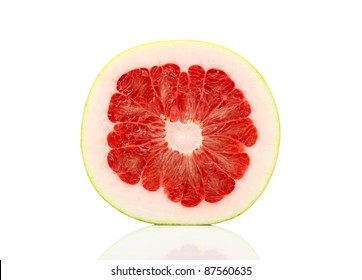 Cross Section Red Pummelo Stock Photo 87560635 | Shutterstock