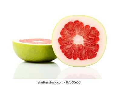 Cross Section Red Pummelo Stock Photo 87560653 | Shutterstock