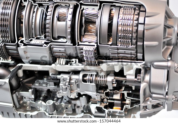 Crosssection Car Gearbox Stock Photo (Edit Now) 157044464