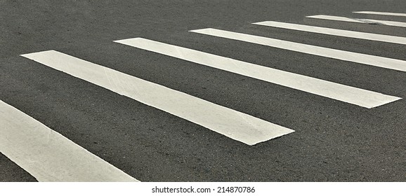 Crosswalk Perspective Stock Photo 214870786 | Shutterstock