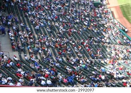 Crowd at a Ball Game Image - cg2p992097s