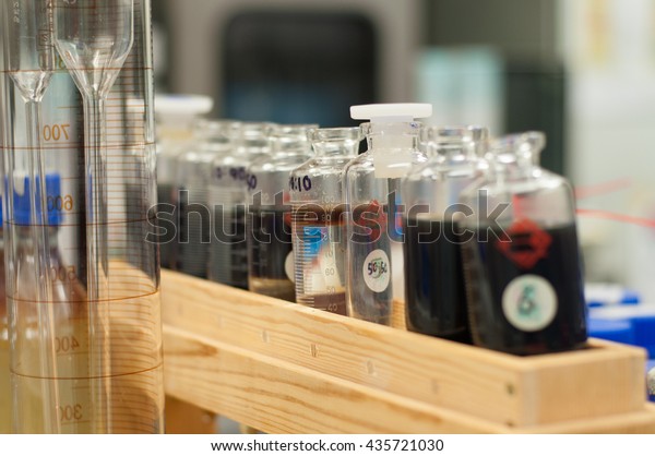Crude Oil Sample Many Difference Sample Stock Photo (Edit Now) 435721030