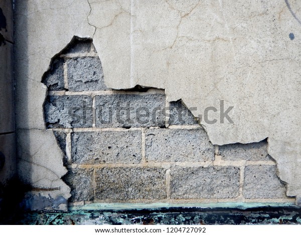 Crumbling Wall Textures Stock Photo 1204727092 | Shutterstock