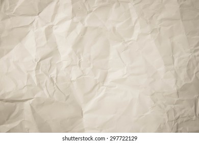 Crumpled Paper Texture Pattern Background Light Stock Photo (Edit Now ...