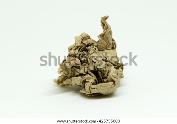 Crumpled Tissue Stock Photo (Edit Now) 425755003