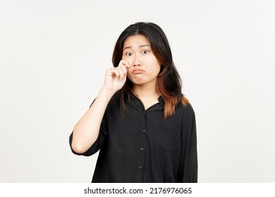 Cry Sad Face Expression Beautiful Asian Stock Photo 2176976065 ...