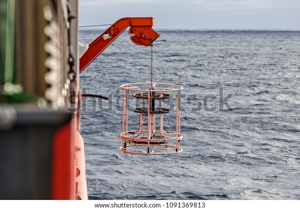 Ctd Rosette Sampler Oceanographic Tool Stock Photo (Edit Now) 1091369813